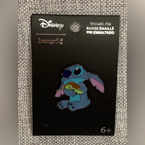 Loungefly | Accessories | Loungefly Disney Lilo Stitch Turtle Enamel ...